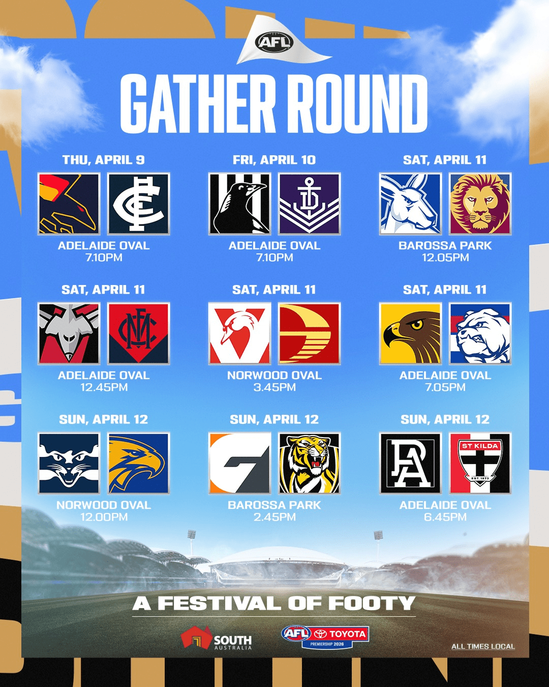 Your cheat sheet for Gather Round weekend - The Post